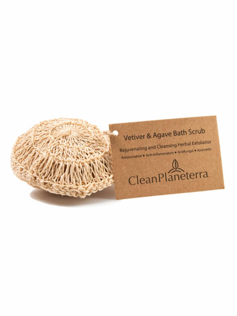 Vetiver & Agave Bath Scrub - CleanPlaneterra